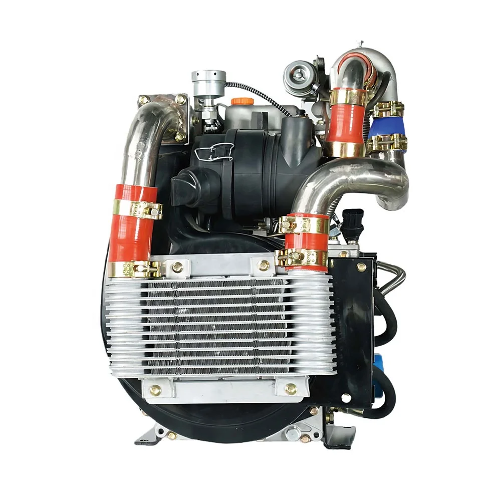 Air-cooled 3000rpm 18kw 24hp 25hp 2-cylinder 4 Stroke 997cc Turbo ...