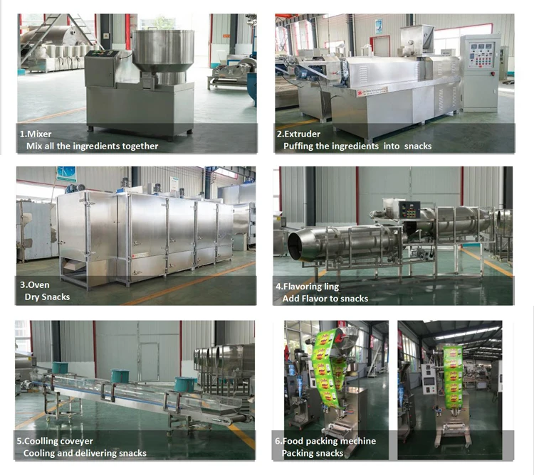 Breakfast Cereals Cheerios Making Machine Production Line