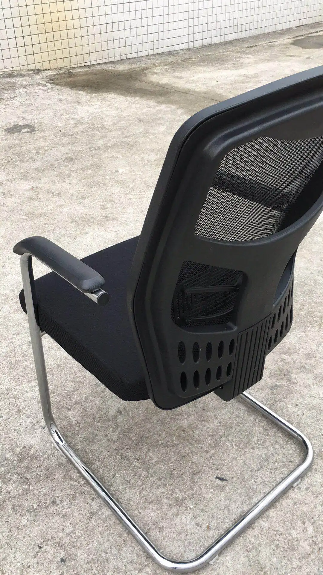 Custom Flex Nylon Back Mesh Visitor Chair Mesh Bottom Office Chair ...