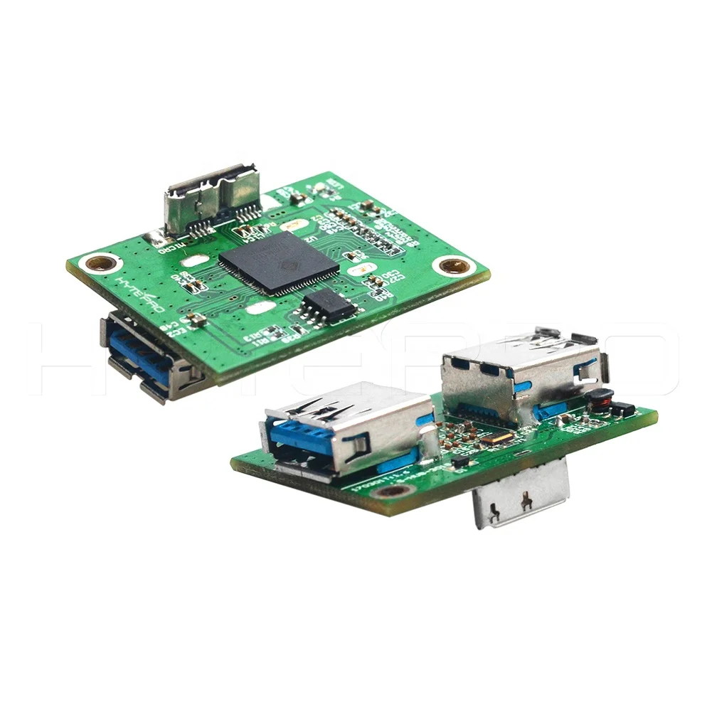 Mini Design 2 Port USB 3.0 Hub PCB Board Manufacturer