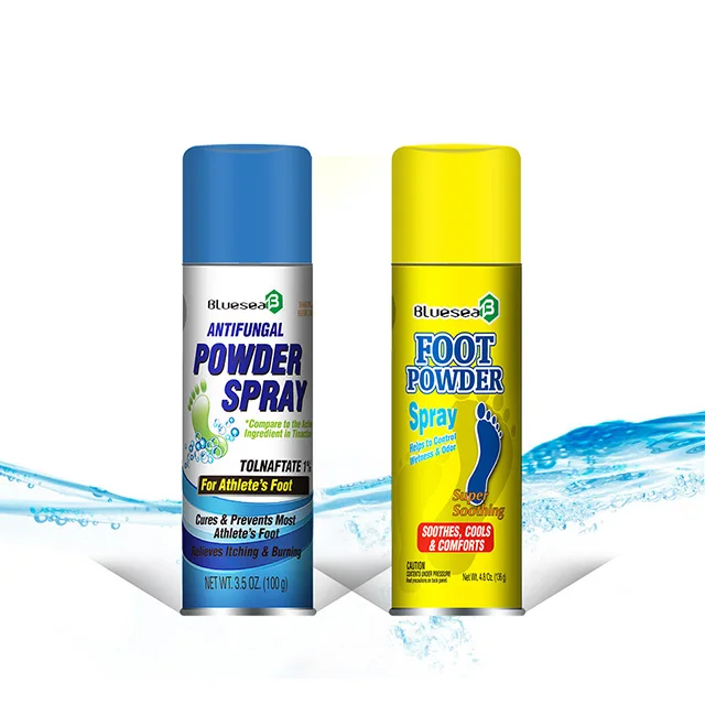 High Quality No Mess Foot Powder Spray Antiperspirant Sweat Foot Odor ...