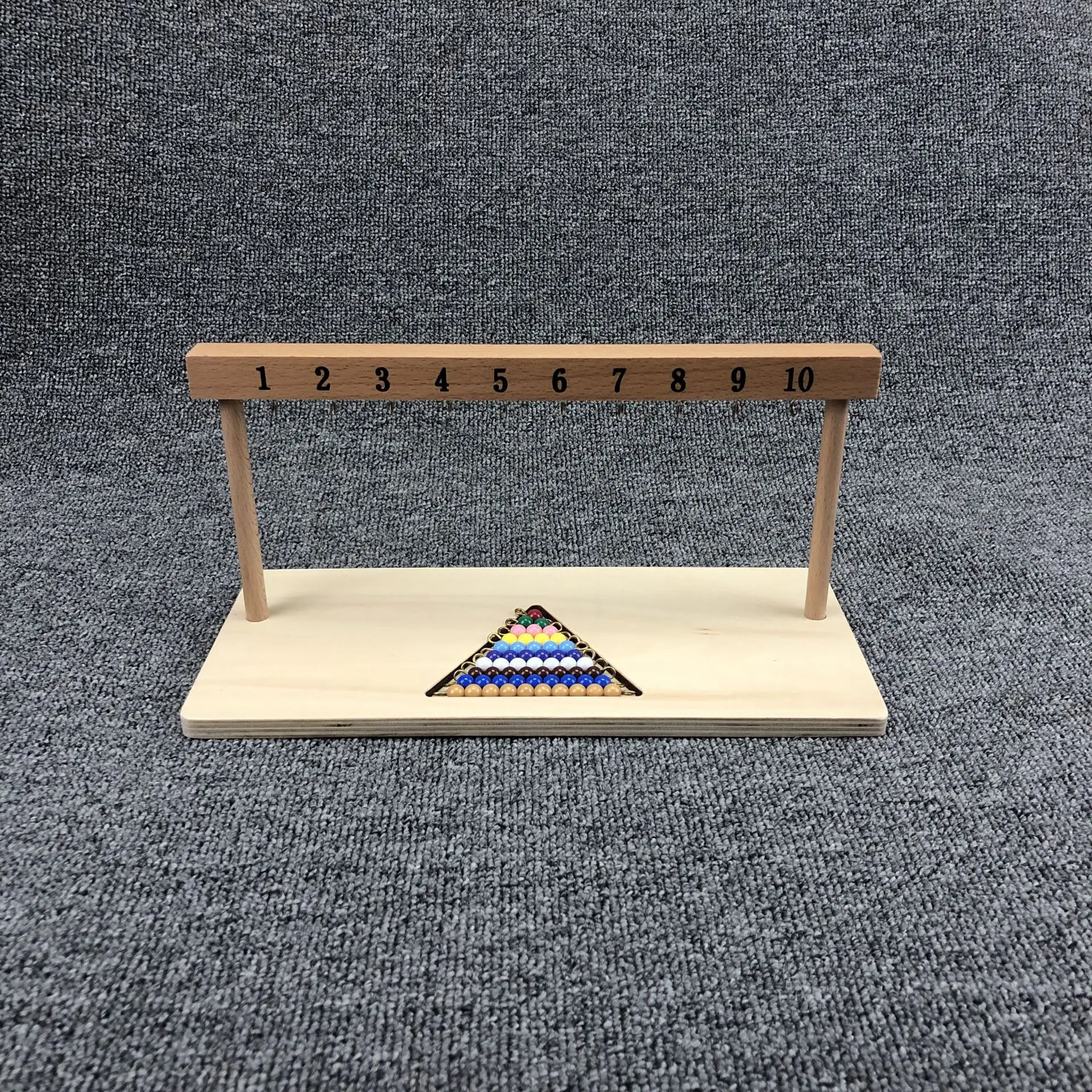 Montessori Bead Bar Hanger Teen Colored Bead Stairs Montessori Math ...