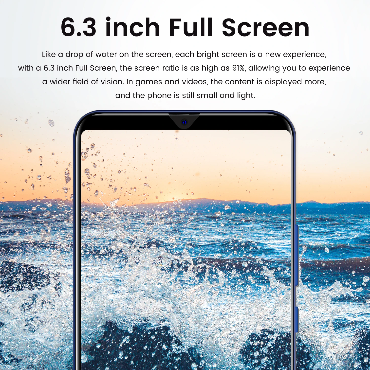 Low Cost Big Screen Phone 6.3" S25u 8g+256g Unlocked Global Version ...
