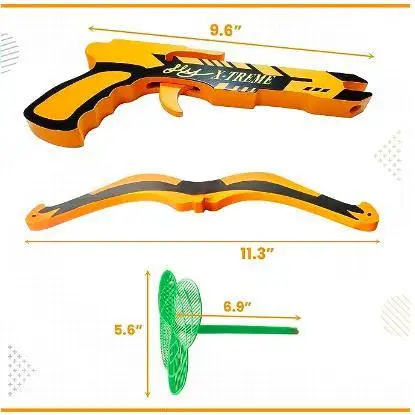 Fly Hunting Wooden Crossbow OEM Bug Gun Fly Swatter Arrows Bamboo Wood ...