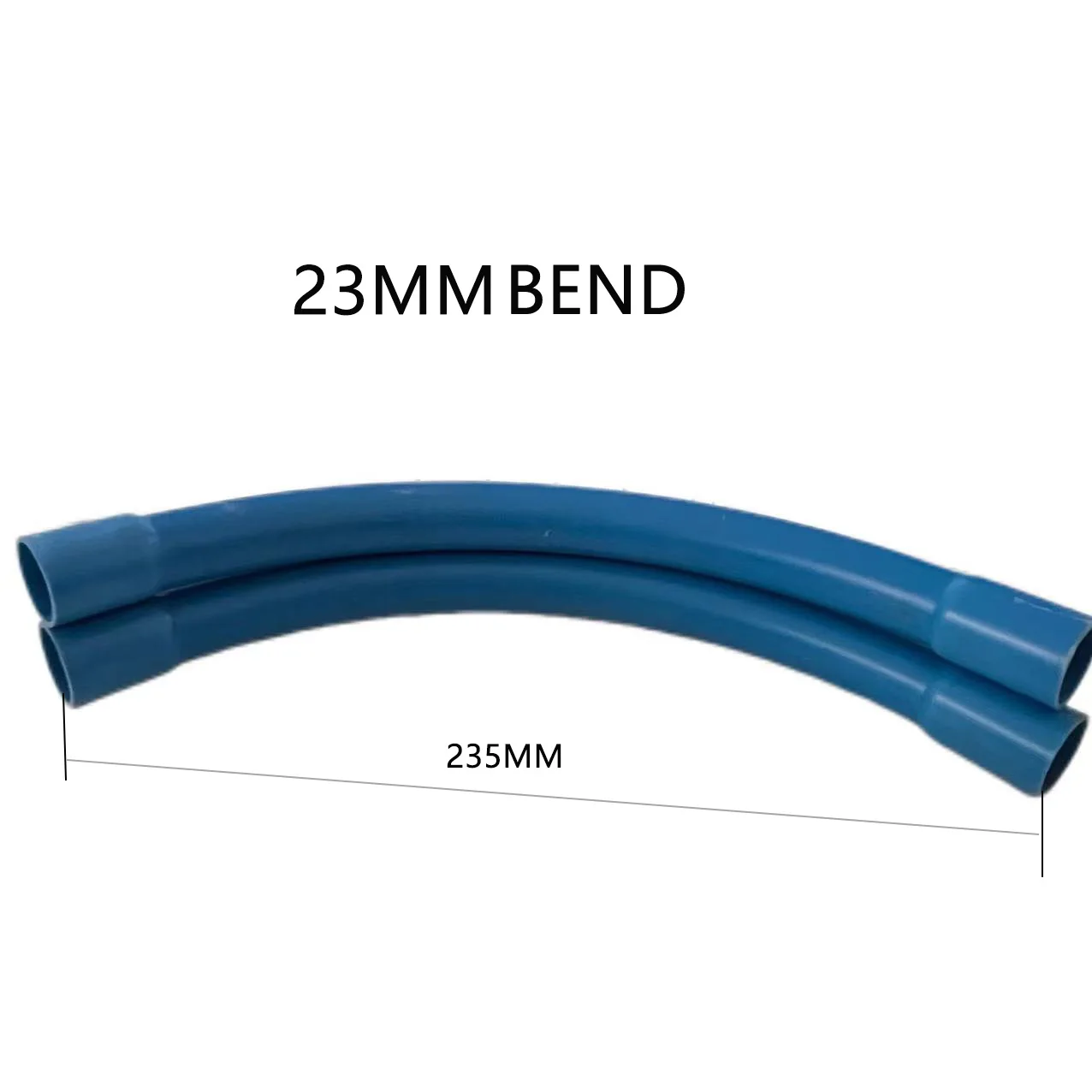 Crescent Moon Elbow Pvc Electrical Conduit Pipe Fittings 45 Degree Bend ...
