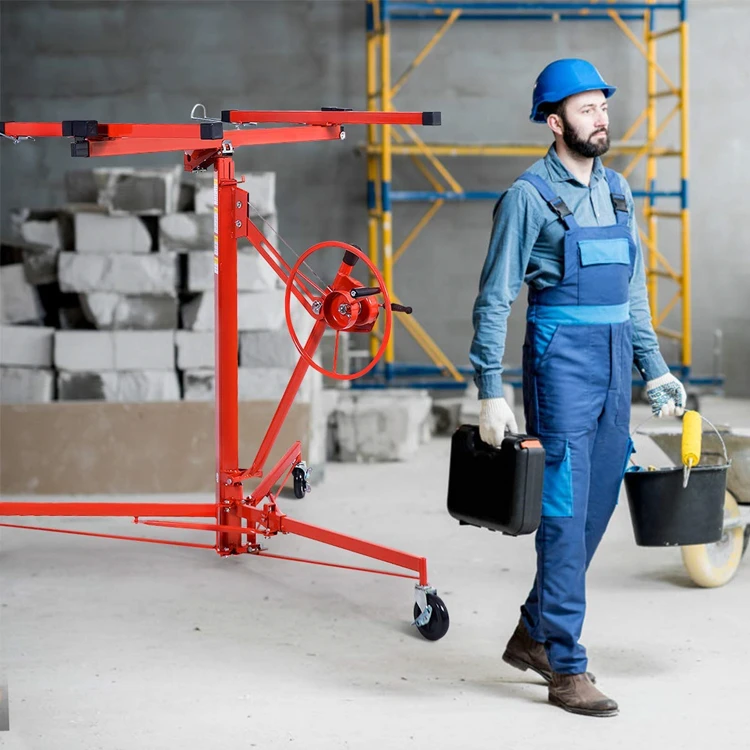 Efficiently Lift Construction Plasterboard with Sanfine Tools