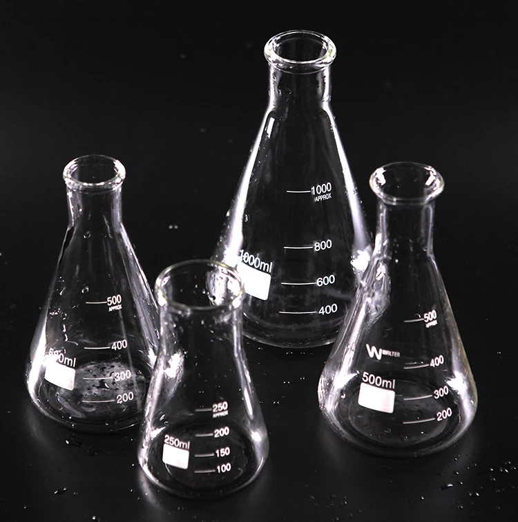 Labs Borosilicate Glass Conical Flask 100ml - Heat-resistant