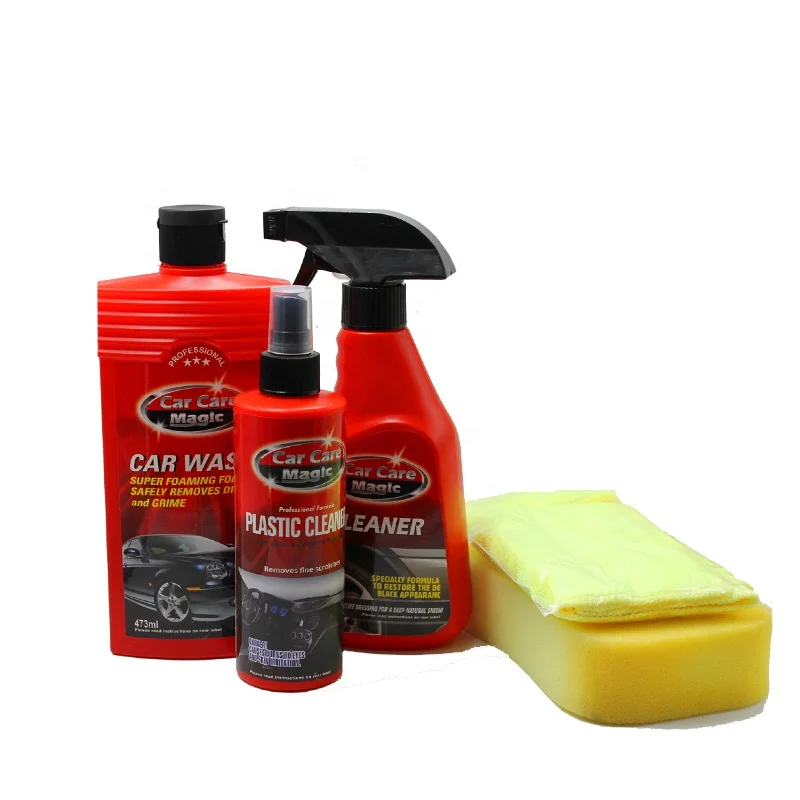 Car Care Kit Various Combinations Available Contains Clean Tools With ...