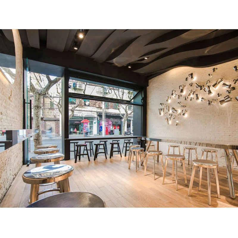 Lux Design Wooden Styles Outdoor Indoor Tea Cafe Store Decoration ...