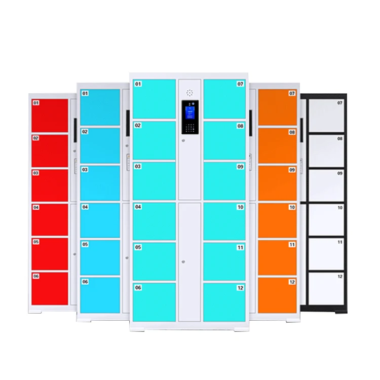 Smart Delivery Locker Boxes Electric Cabinet Smart Locker Face ...