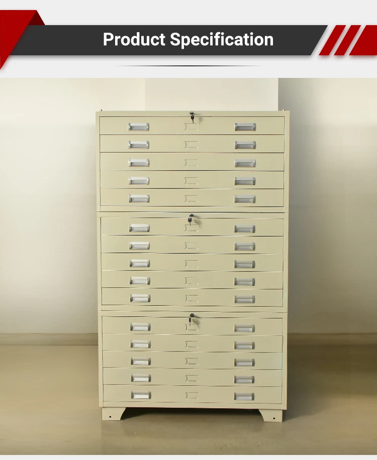 Modern Design Steel Fully Assembled Office Furniture Metal Flat Plan 5 ...