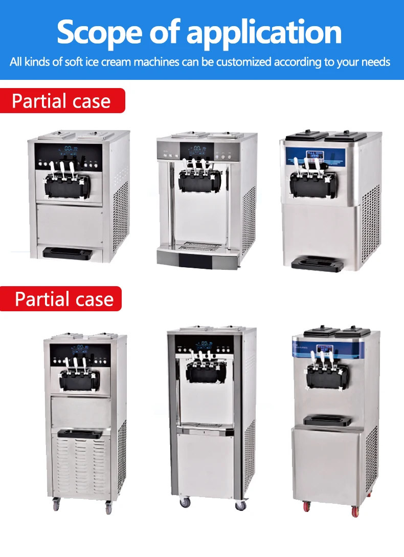 Ice Cream Machine Parts/Ice Cream Machine Freezer/stainless Steel ...