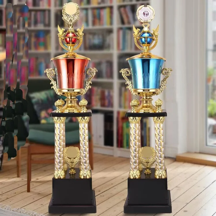 Column Plastic Large Cup Trophies - Souvenir Awards