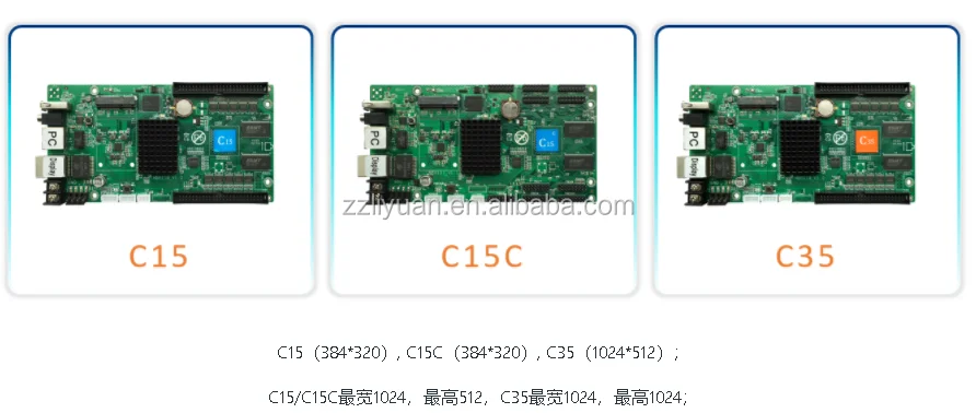 Huidu HD-C15C LED Display Control Card with 10PCS HUB75, Asynchronous ...