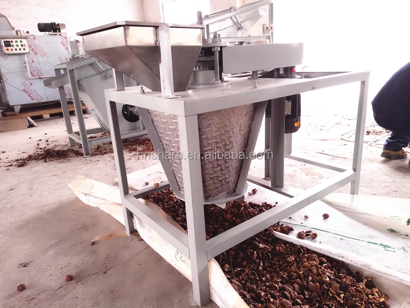 Efficient Walnut Shelling with Automation Palm Kernel Cracker