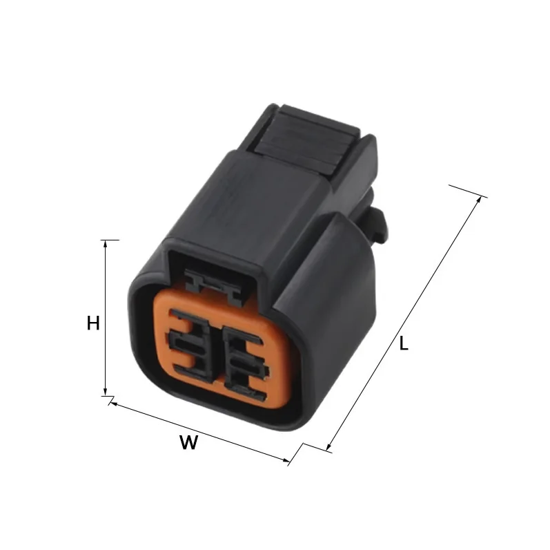 4 Pin Male Female O2 Oxygen Sensor Downstream Upstream Connector Plug ...