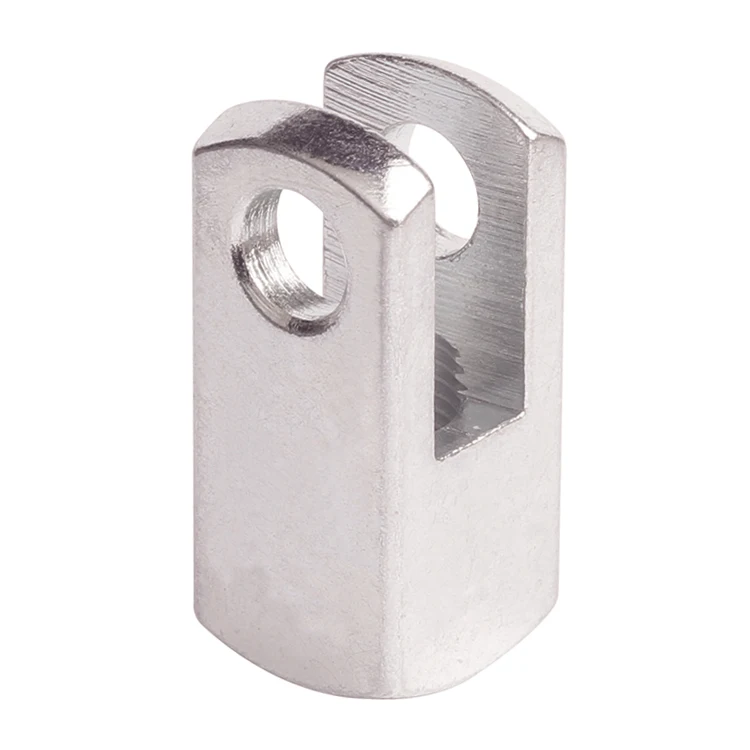 Precision Gas Spring Aluminum Steel Fork Rod Ends U Clevis With Female ...