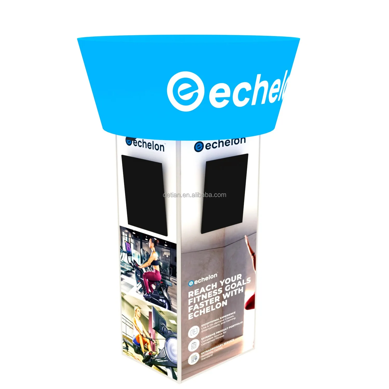 Modular Tradeshow Display Aluminium Advertising Display Rack Stand ...