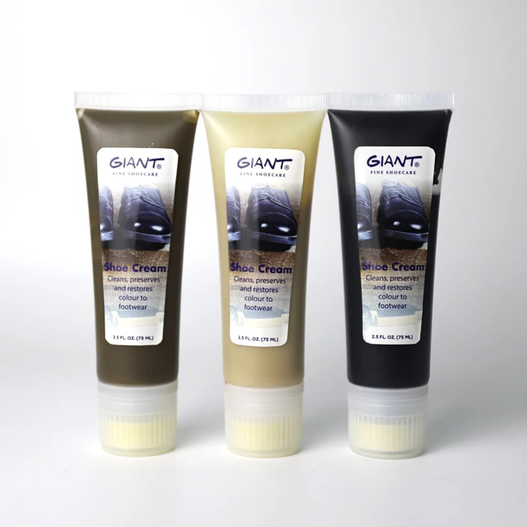 Tube Shoe Cream Rich Carnauba Wax Rejuvenates Dull Faded Scuff ...