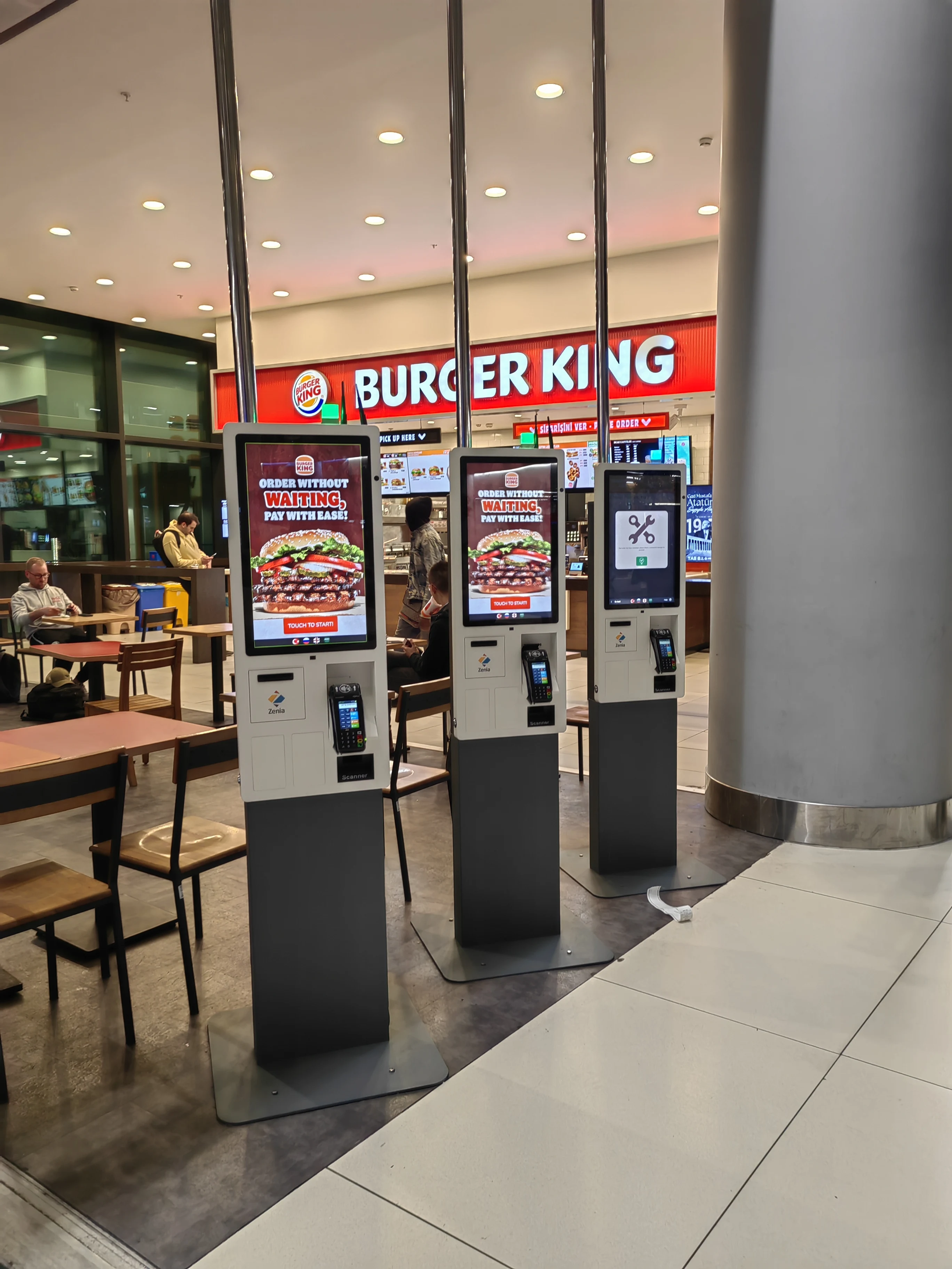 Self-service Ordering Machine POS Machine pos systems windows 21.5-inch ...