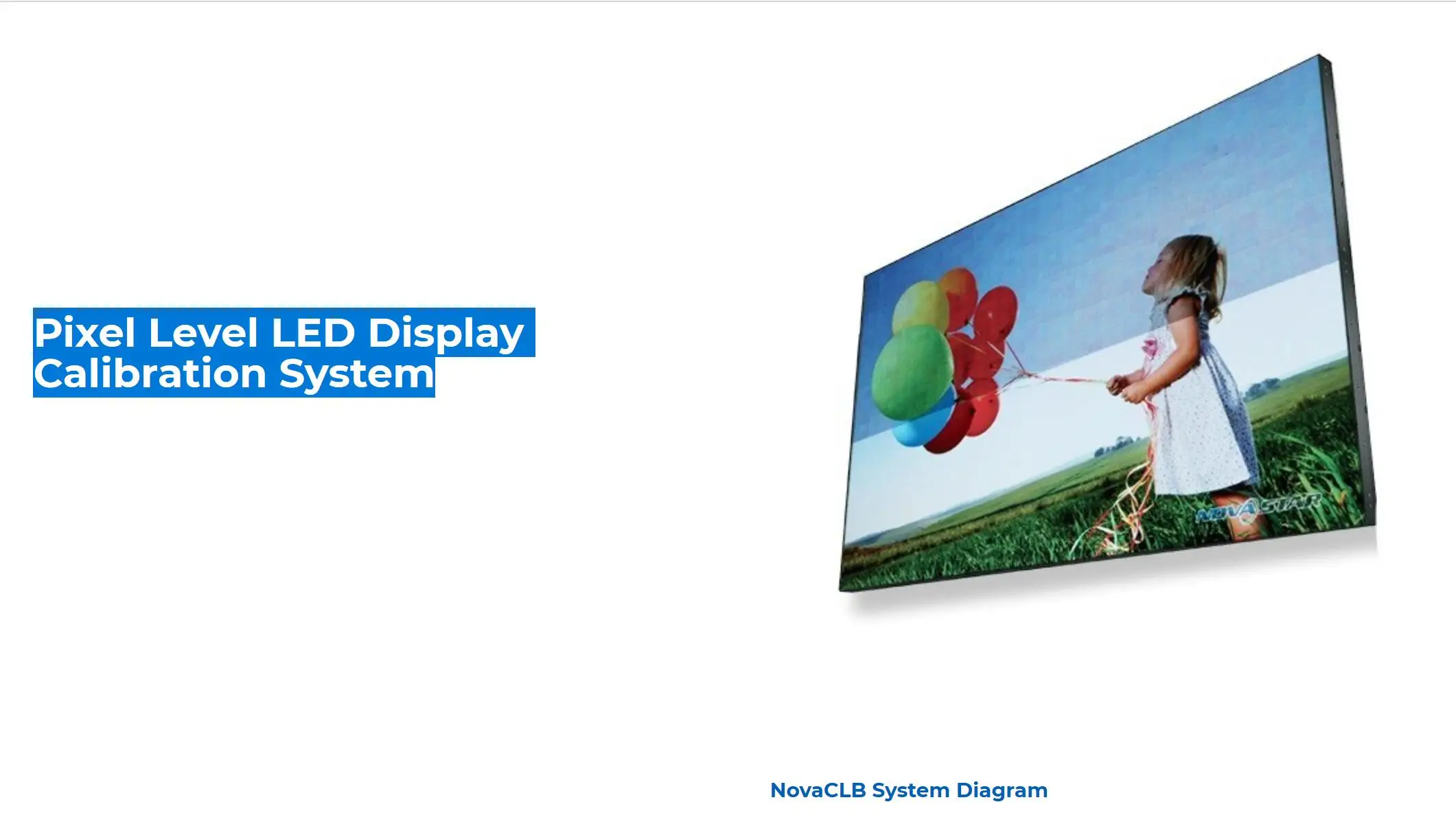Novastar Pixel Level LED Display Calibration System