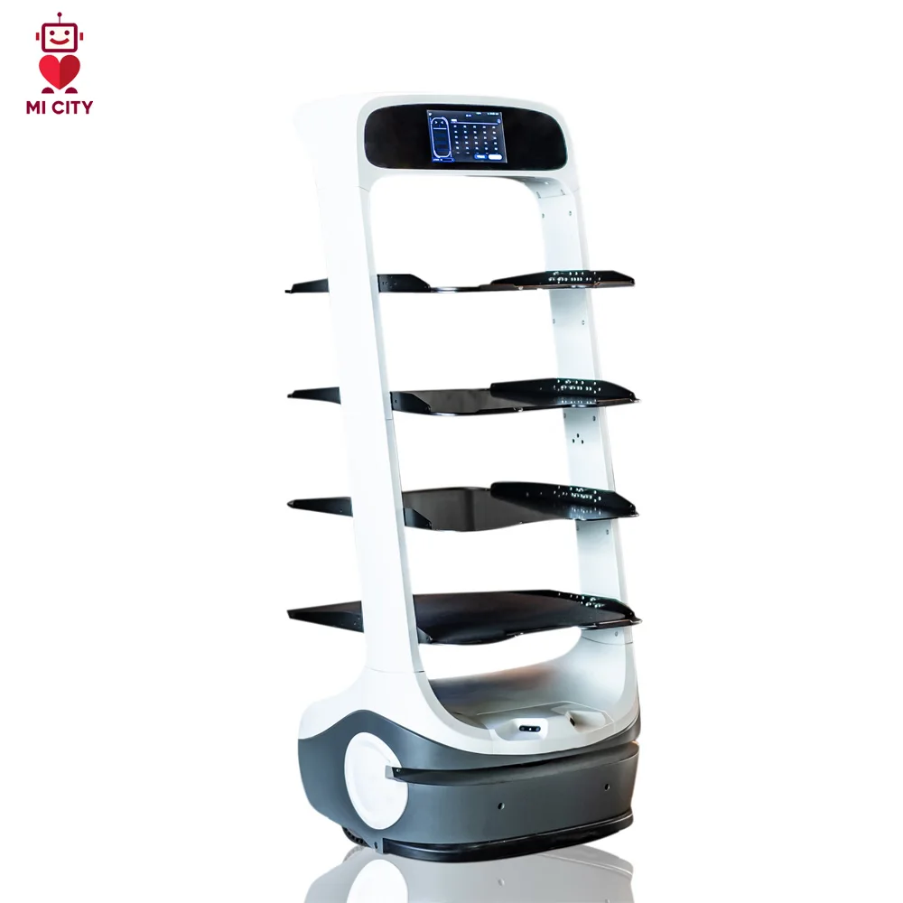 Autonomous Food Delivery Robot Automatic Obstacle Bellabot Delivery ...