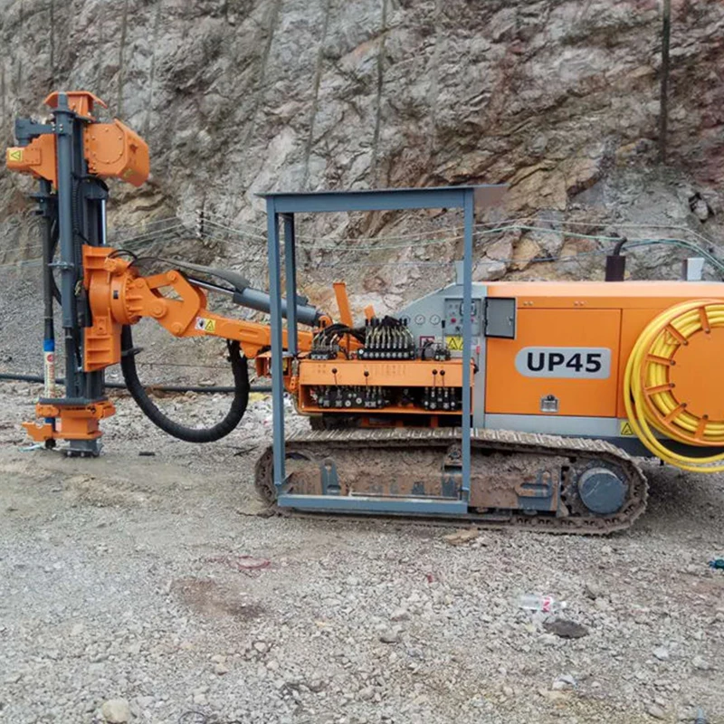 Jumbo Tunnel Face Drilling Rig - Atlascopco Boomer Twin Three