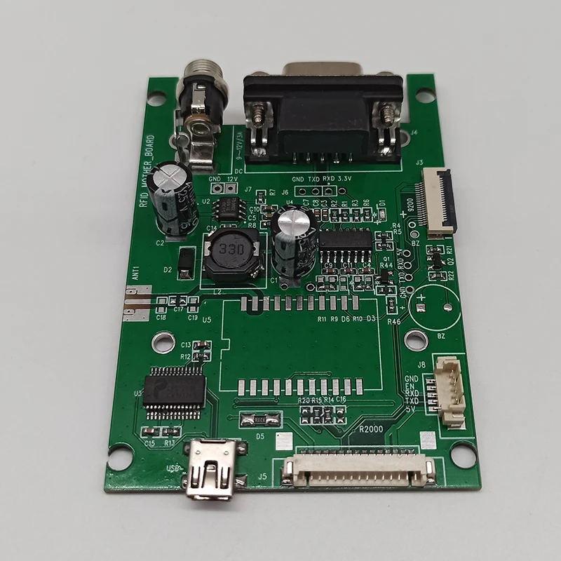 UHF RFID Module Testing Motherboard with RS232 & USB