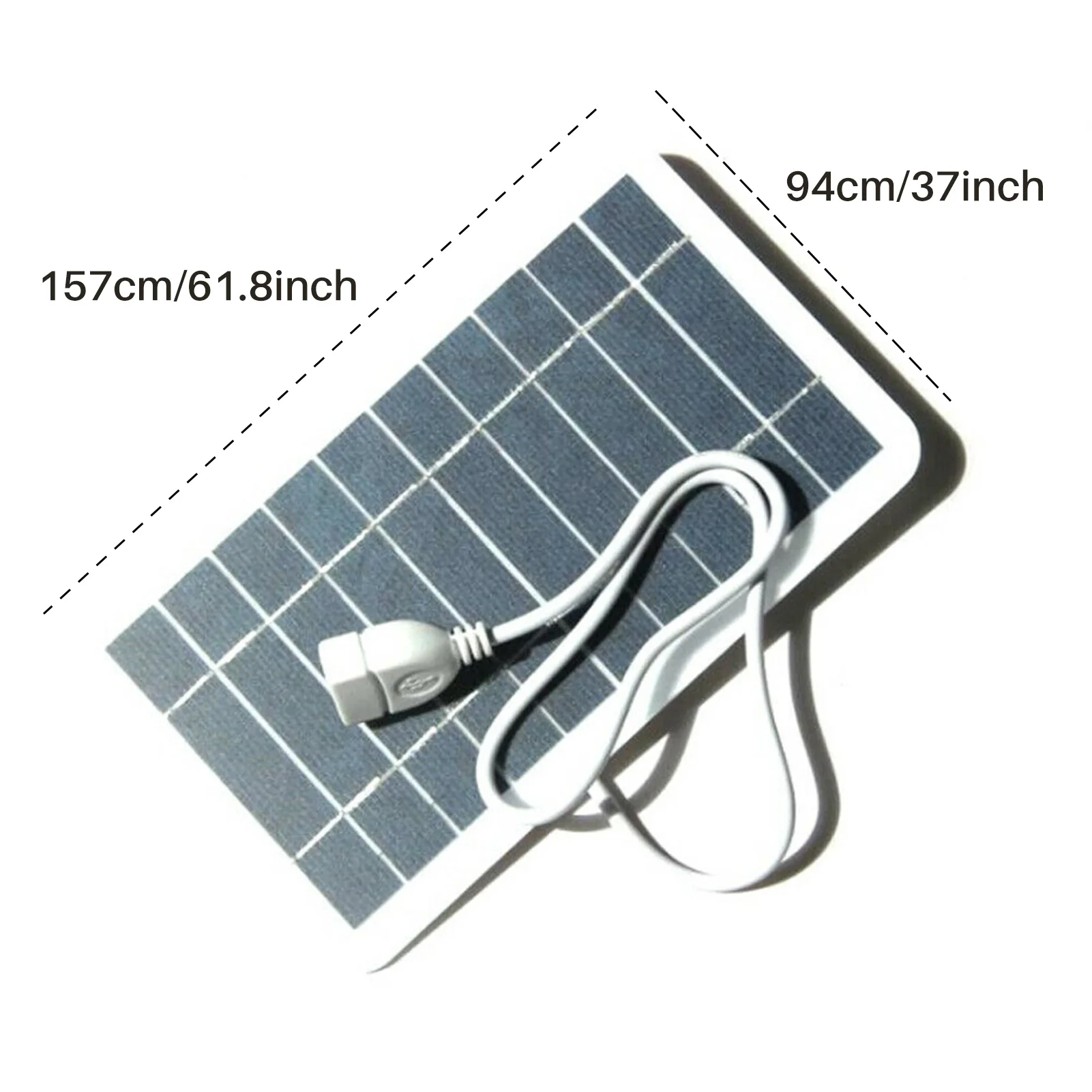 2w 5v Solar Panel Outdoor Usb Portable Mini Solar Charger Panel ...