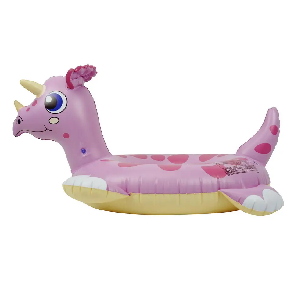 Triceratops Plastic Blow Up Like Pool Ring Outdoor Inflatable Child ...