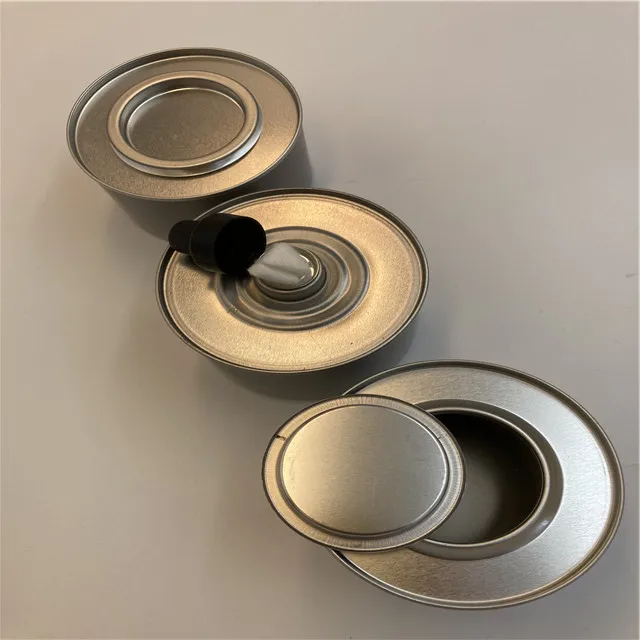 Wholesale Tinplate Bioethanol Gel Fuel Metal Cans Empty Alcohol Tin ...