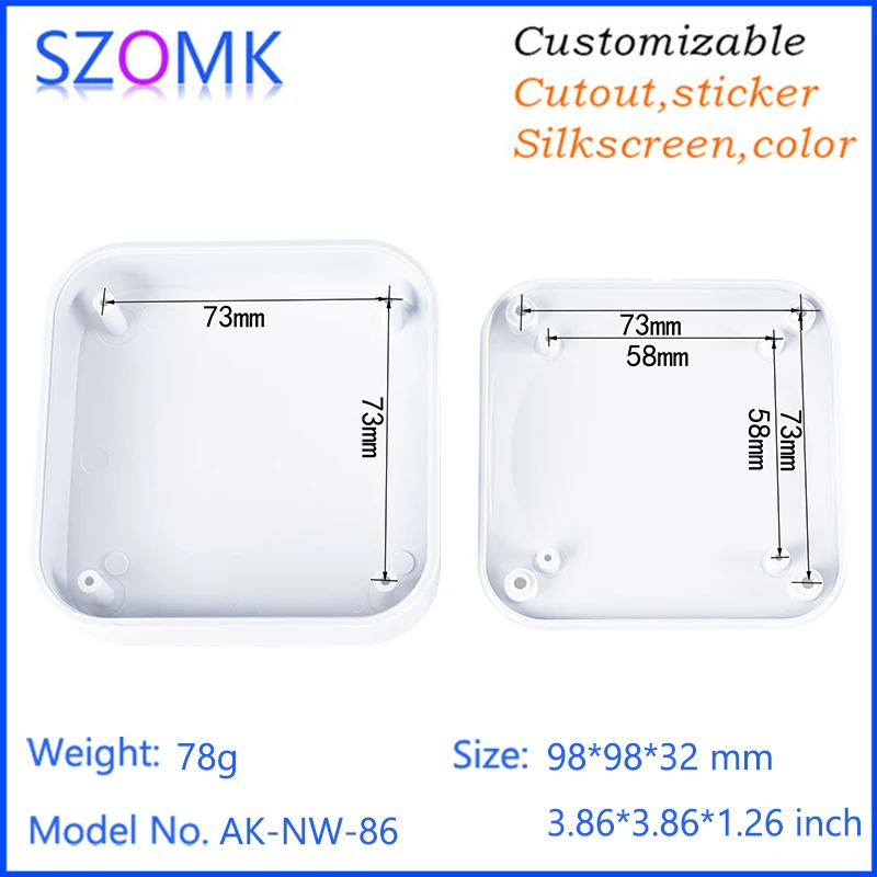 Szomk Remote Controller Iot Electronic Case Handheld Housing Iot Box Network Gateway Small ...