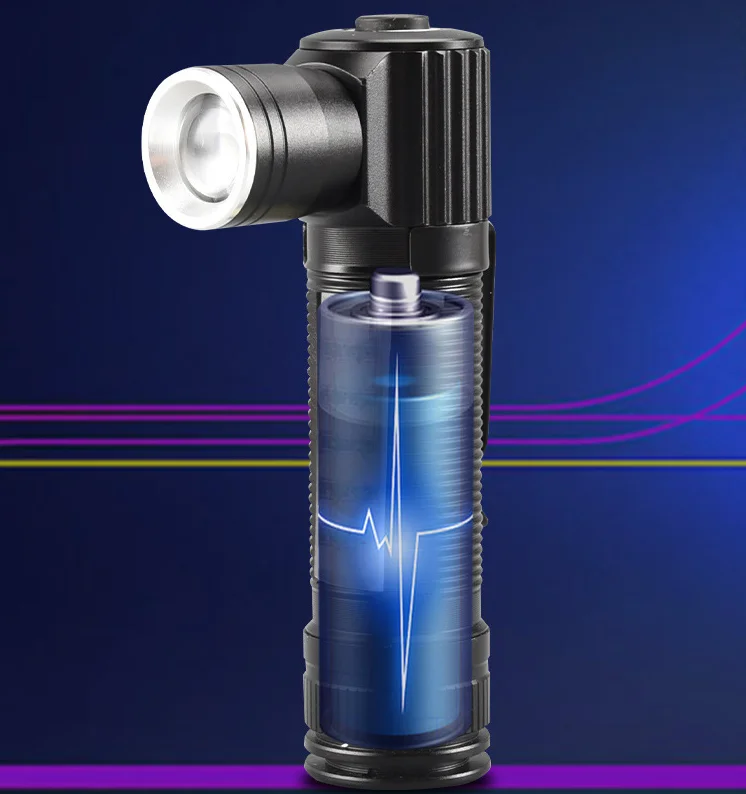 Smd Outdoor Emergency Led Flash Torch Lighting Camping Hunting 2 In 1 ...