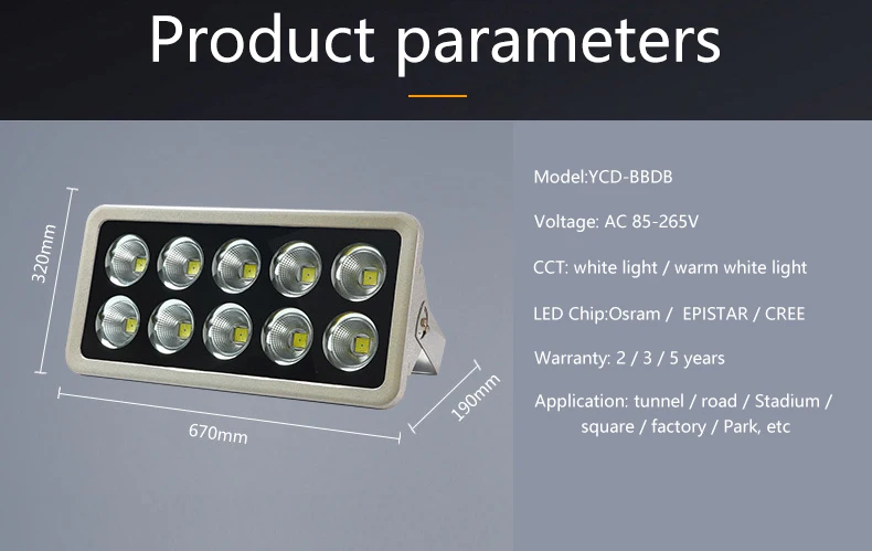 Flameproof Flood Light Industrial 60000 Lumen 400w Led Floodlight - Buy ...