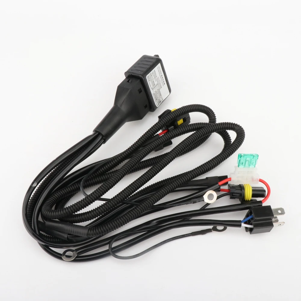 DMEX H4-3 HID Wire Harness - 35W/55W Projector Lens Controller