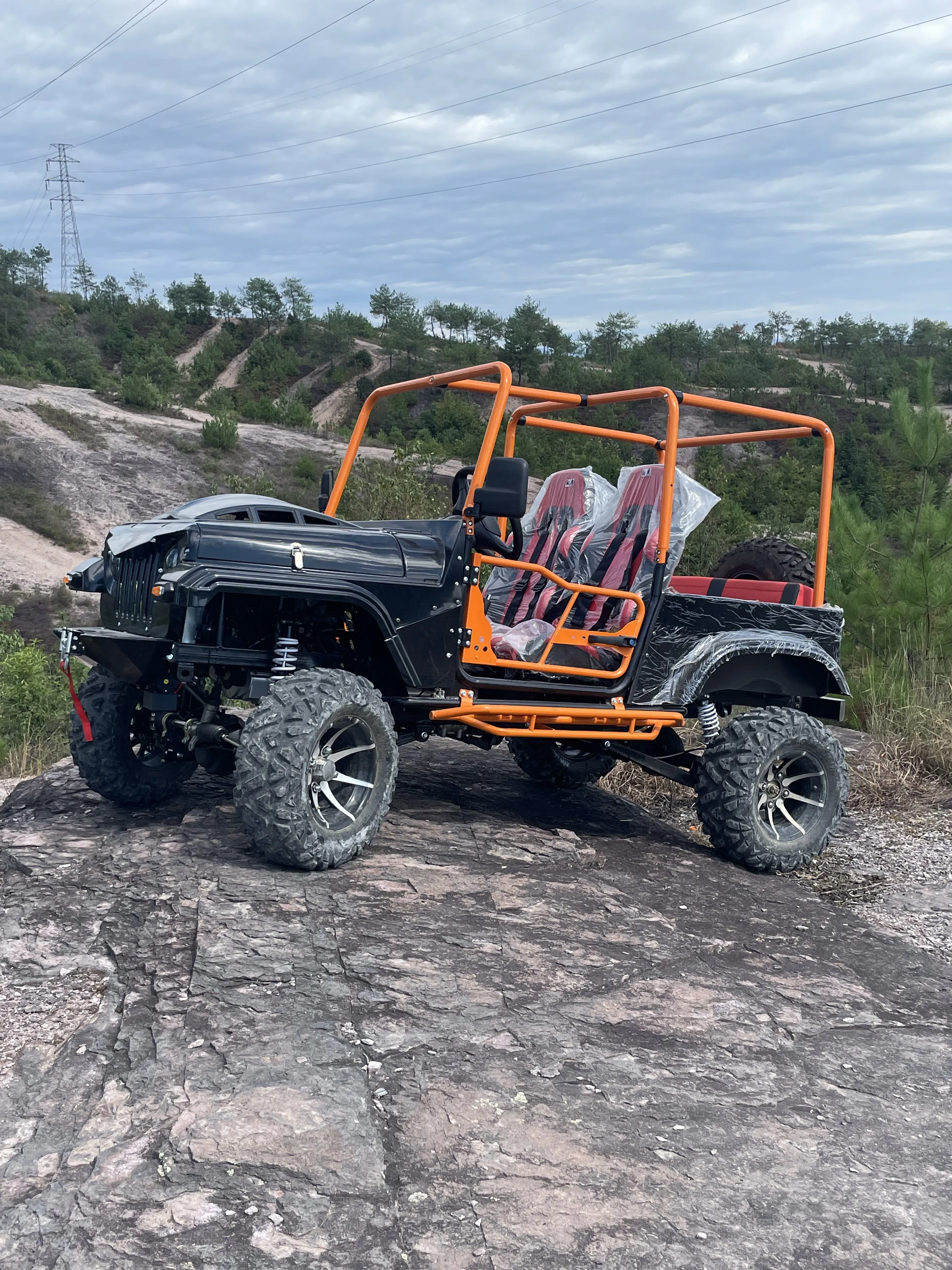 High Quality Utv 300cc 2 Seat 4 Wheel Atv Petrol Fuel Atv For All ...