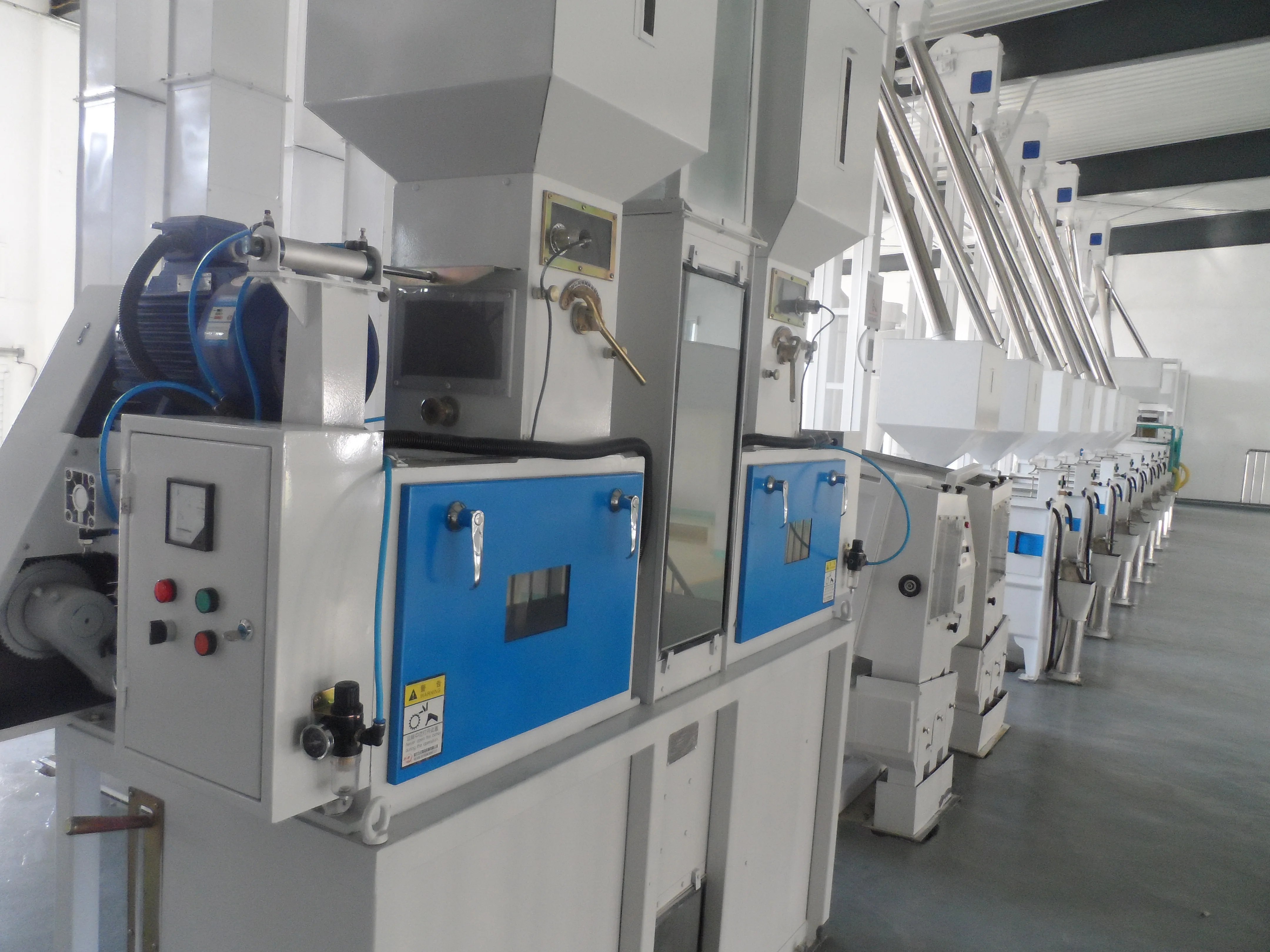 Double Emery Roll Rice Whitener Mnmf25*2 With Capacity Of 4-5t/h With ...