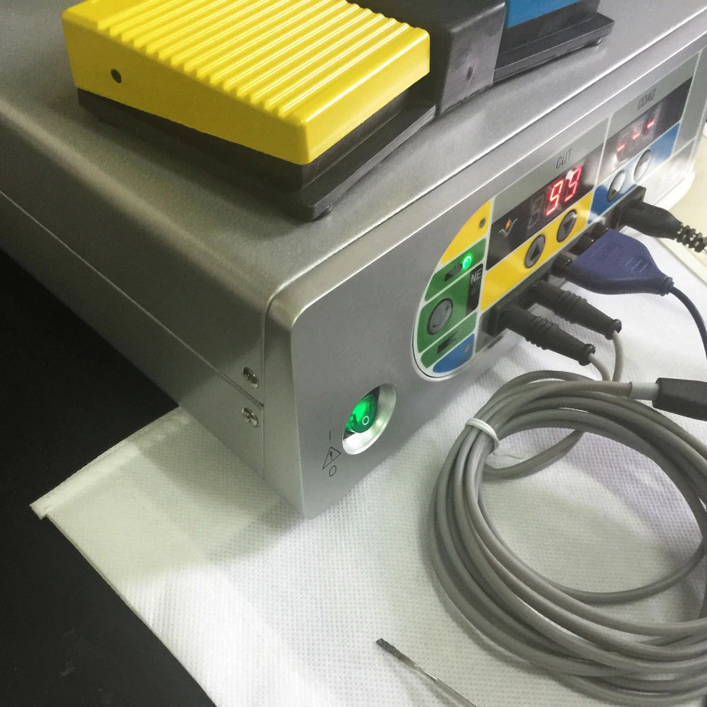 100w Monopolar Bipolar Medical Electrosurgical Unit,Cutting Cautery ...