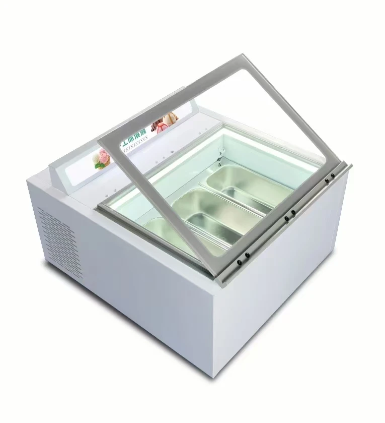 Ice Cream Display Counter Top Ice Cream Display Ice Cream Display ...