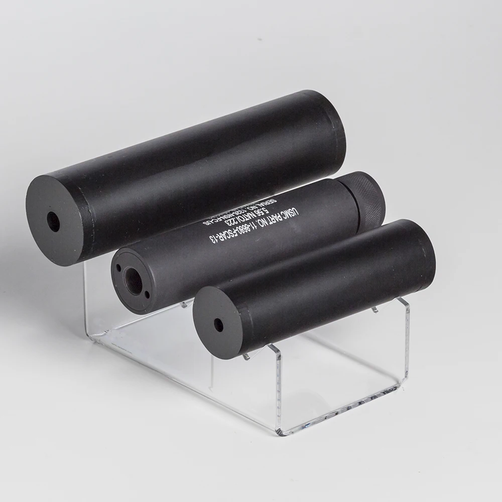 Clear Acrylic Suppressor Display Stand Custom Plexiglass Scope Rack ...