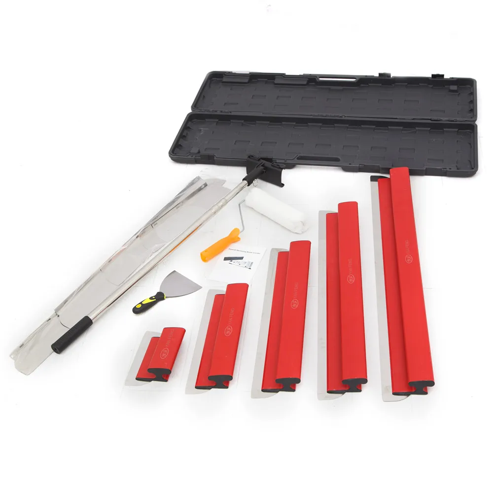 5 Sizes Of Large Pvc Putty Scraper Sets - Buy Drywall Skimming Blade ...