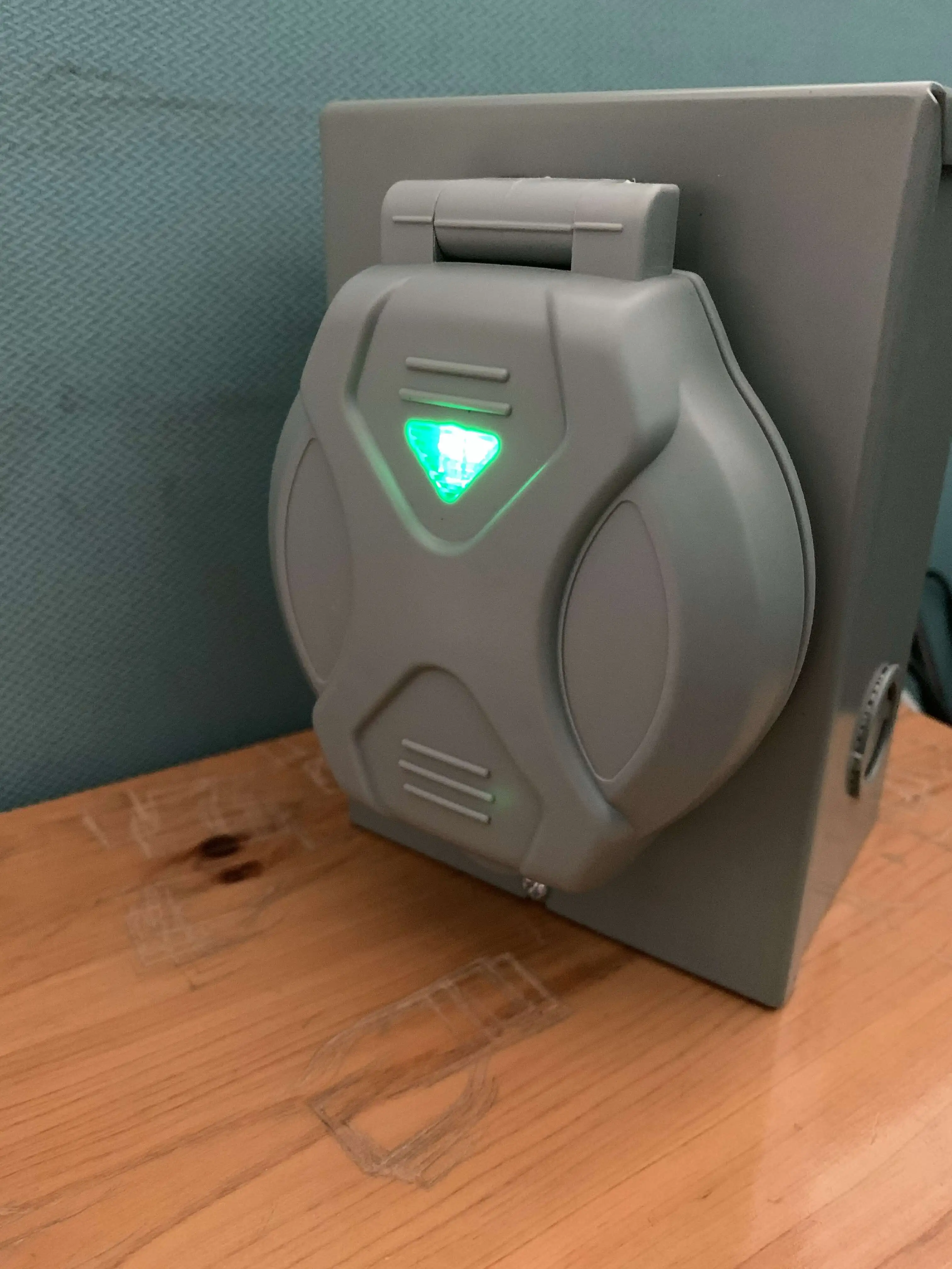 524 30a 125v 30amp Temporary Power Inlet Box For Generators L14-30p 4 ...