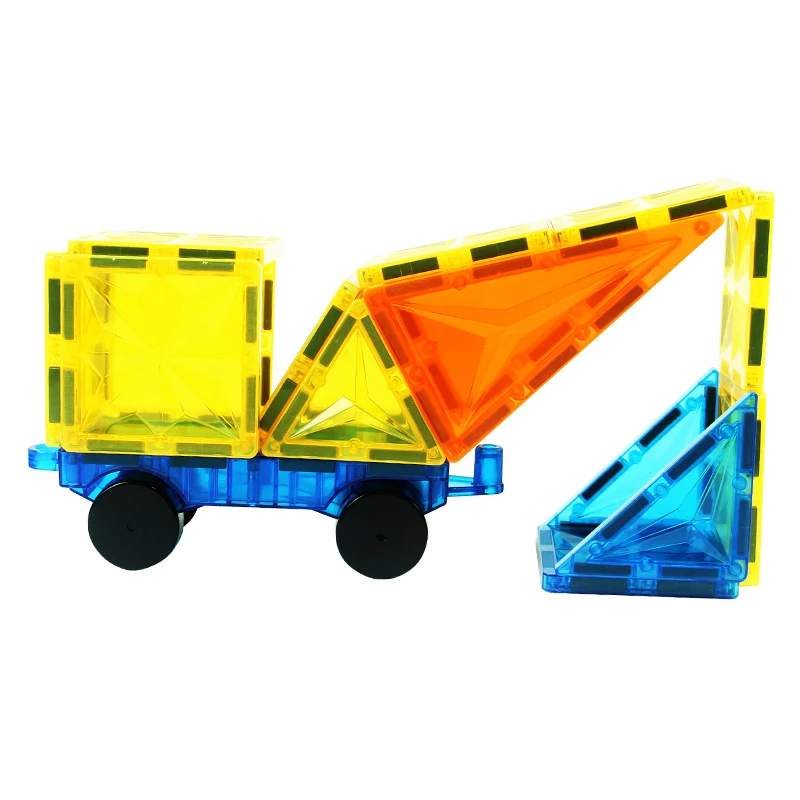 Colorful Plastic Magnetic Building Blocks New Educational Magnetic ...