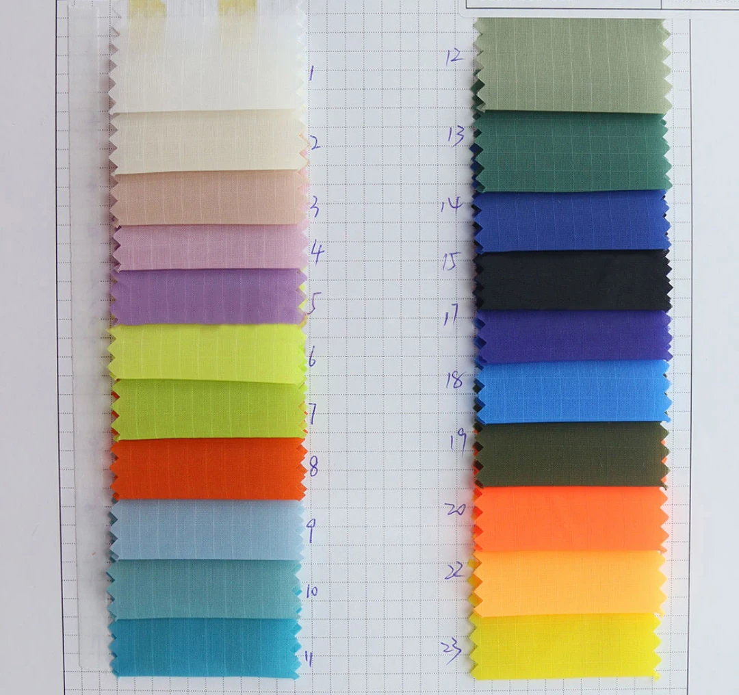 Ripstop Nylon Taffeta Flame Retardant Pu Coated Waterproof Portable ...