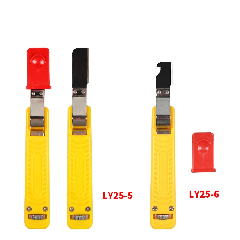 Cable Stripping Wires And Removing Insulation Layer Strip Skinning ...