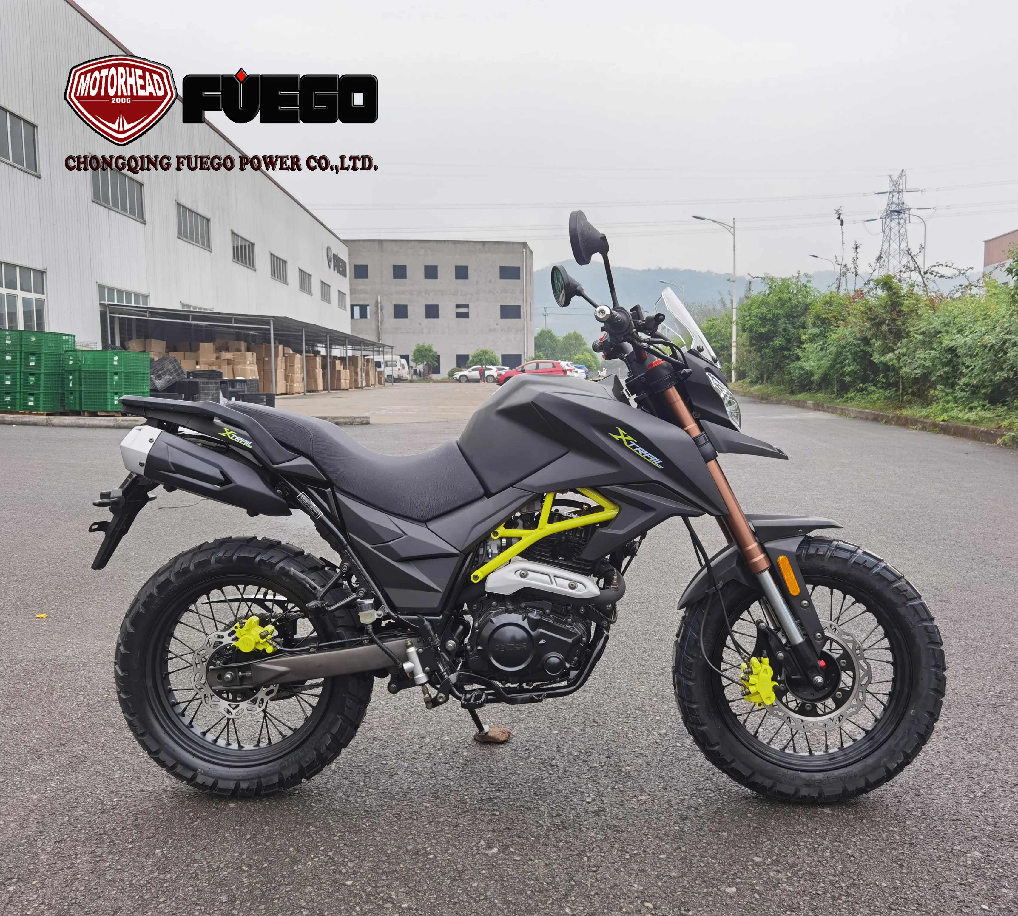 TEKKEN 250 Adventure Motorcycle - 250CC, 80km/h Max Speed