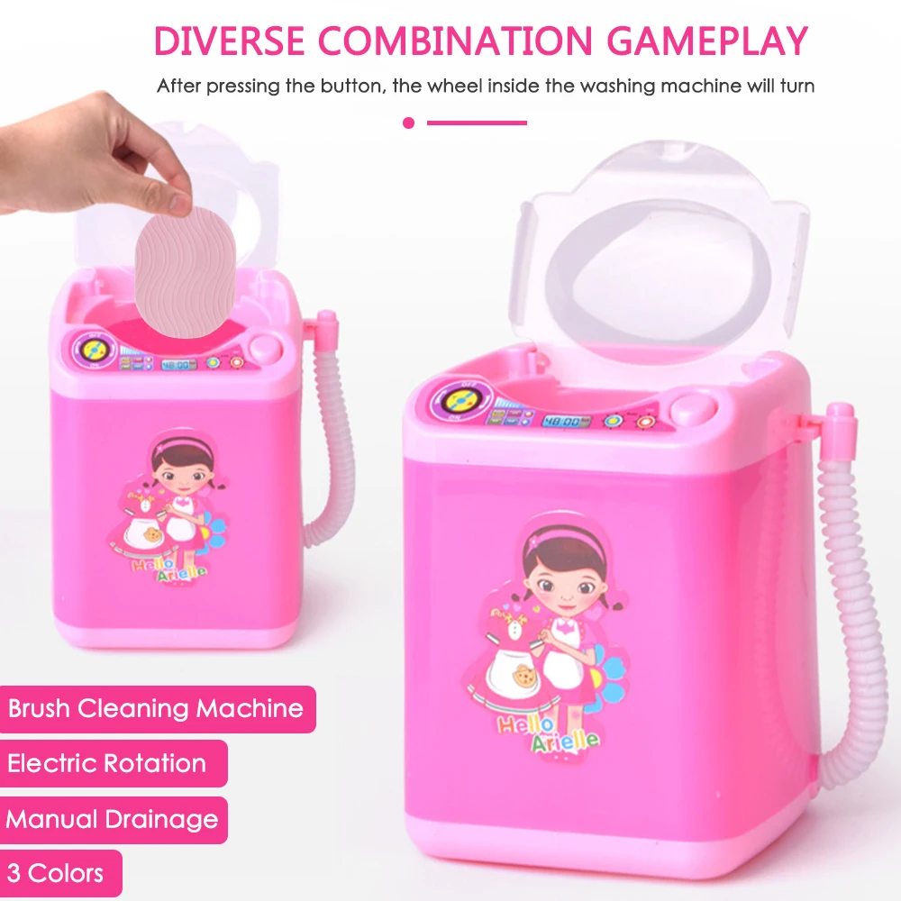 Mini Electric Makeup Brush Washing Machine Portable Automatic Cute ...
