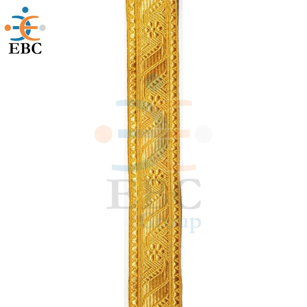 Wholesale French Gold Lace Braid and Fringes for Ceremonial Garments