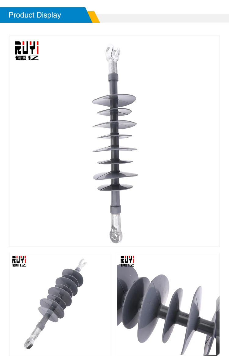 High Tension 33kv 35kv Composite Silicone Rubber Tension String ...