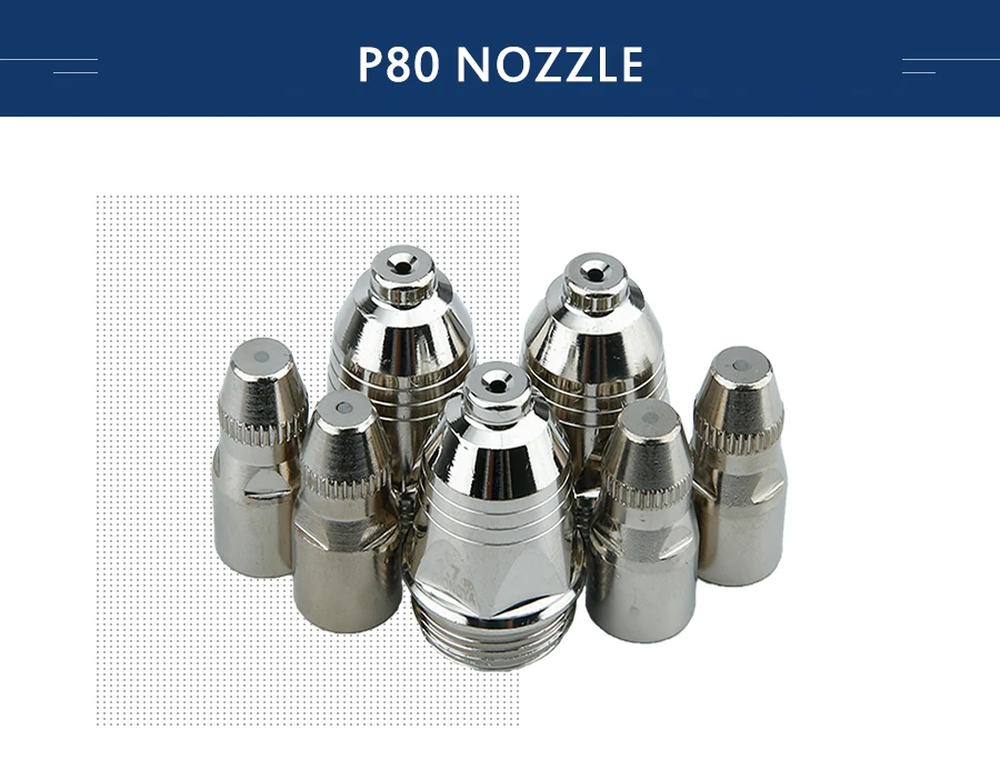 P80 Plasma Cutting Consumable Cutting Nozzle And Electrode - Buy Plasma ...